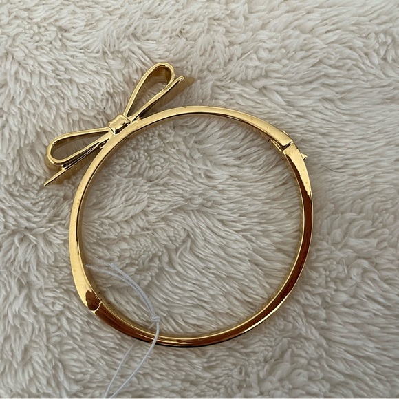 kate spade | Jewelry | Kate Spade New York Love Notes Gold Bangle ...